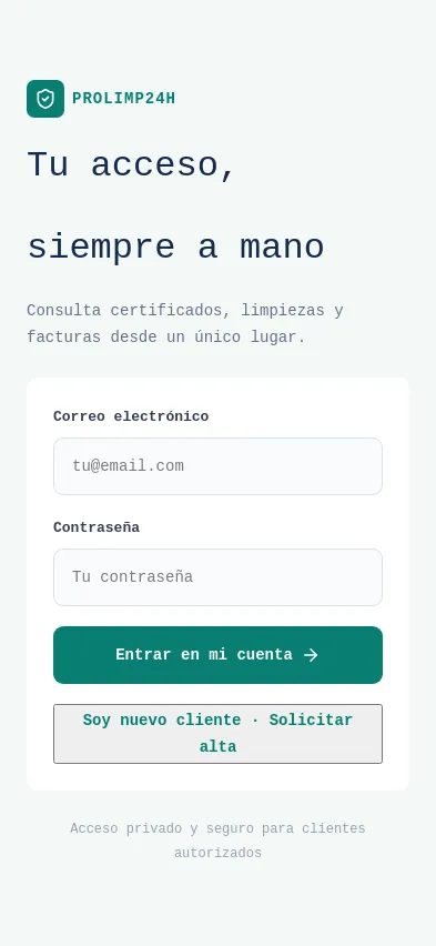 Cliente Acceso Fácil