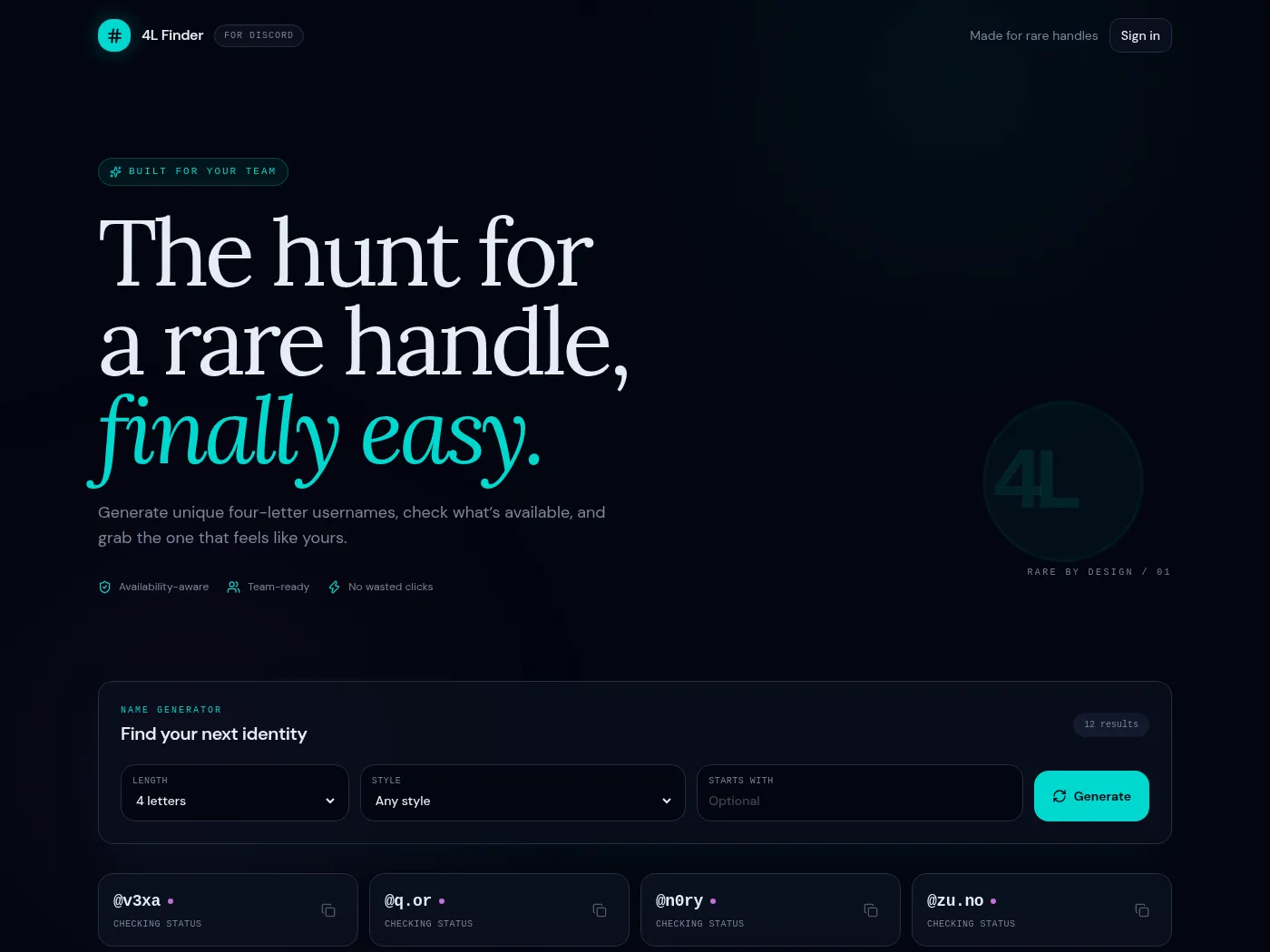 Discord 4L Finder