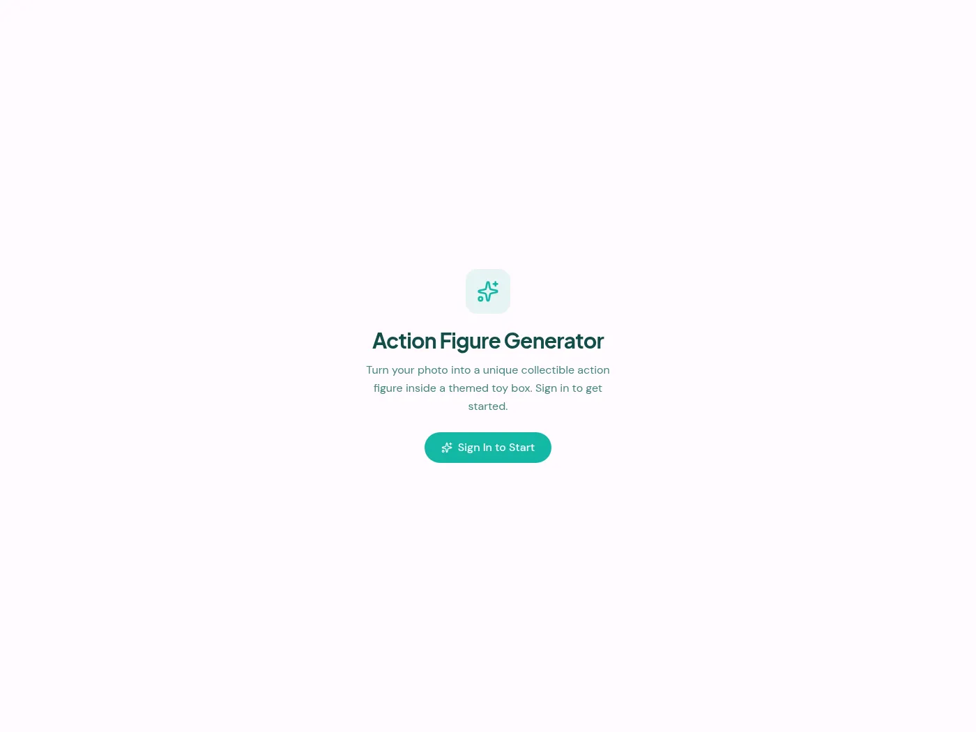 Action Figure Generator