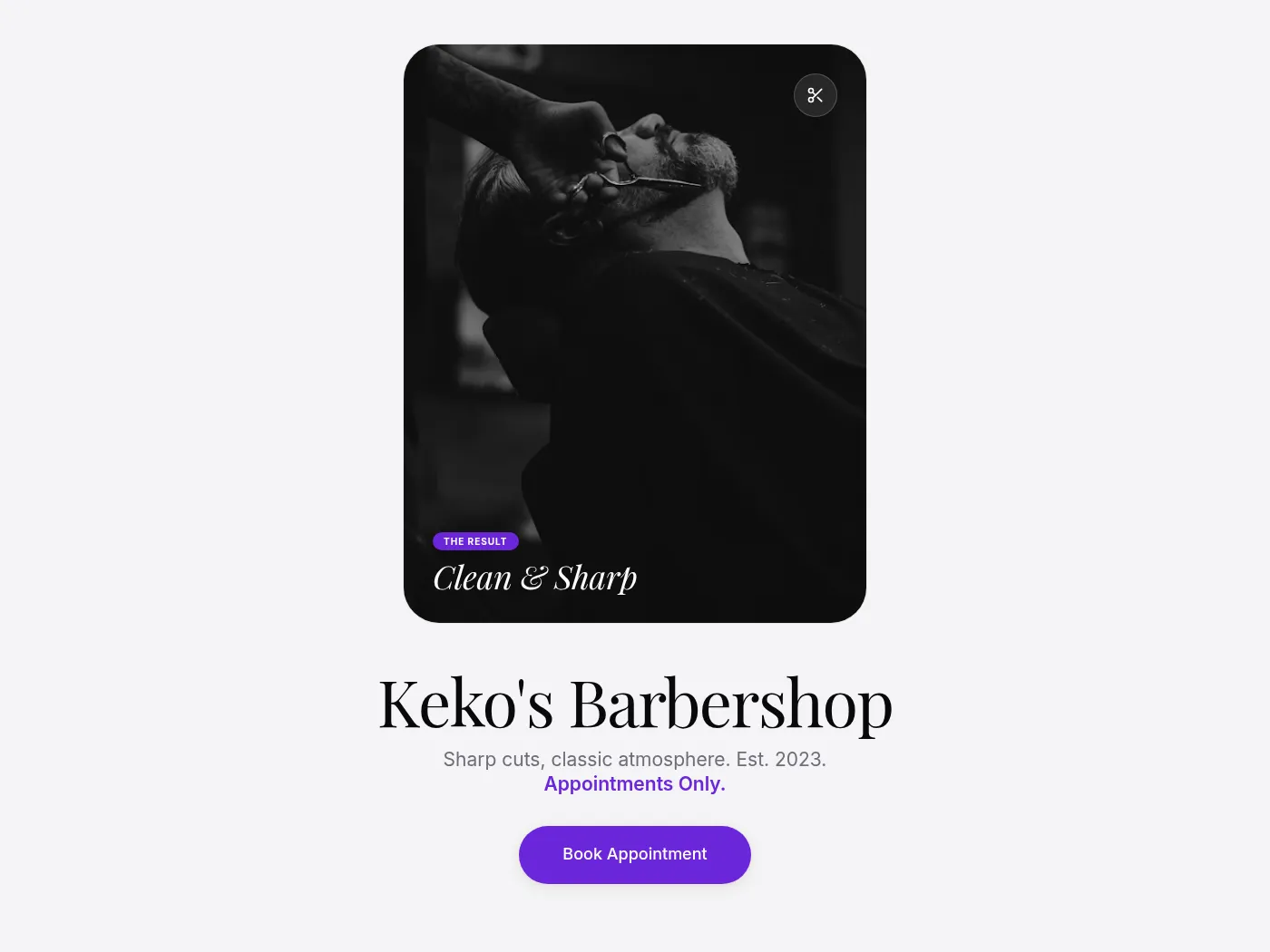 Keko’s Barbershop Booker