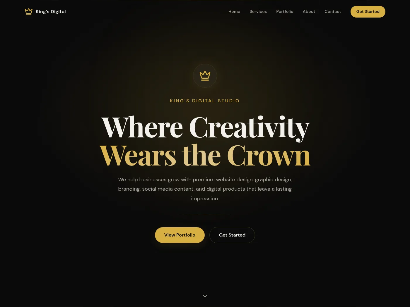 King's Digital Studio Site