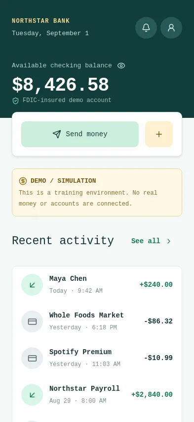 Demo Banking App