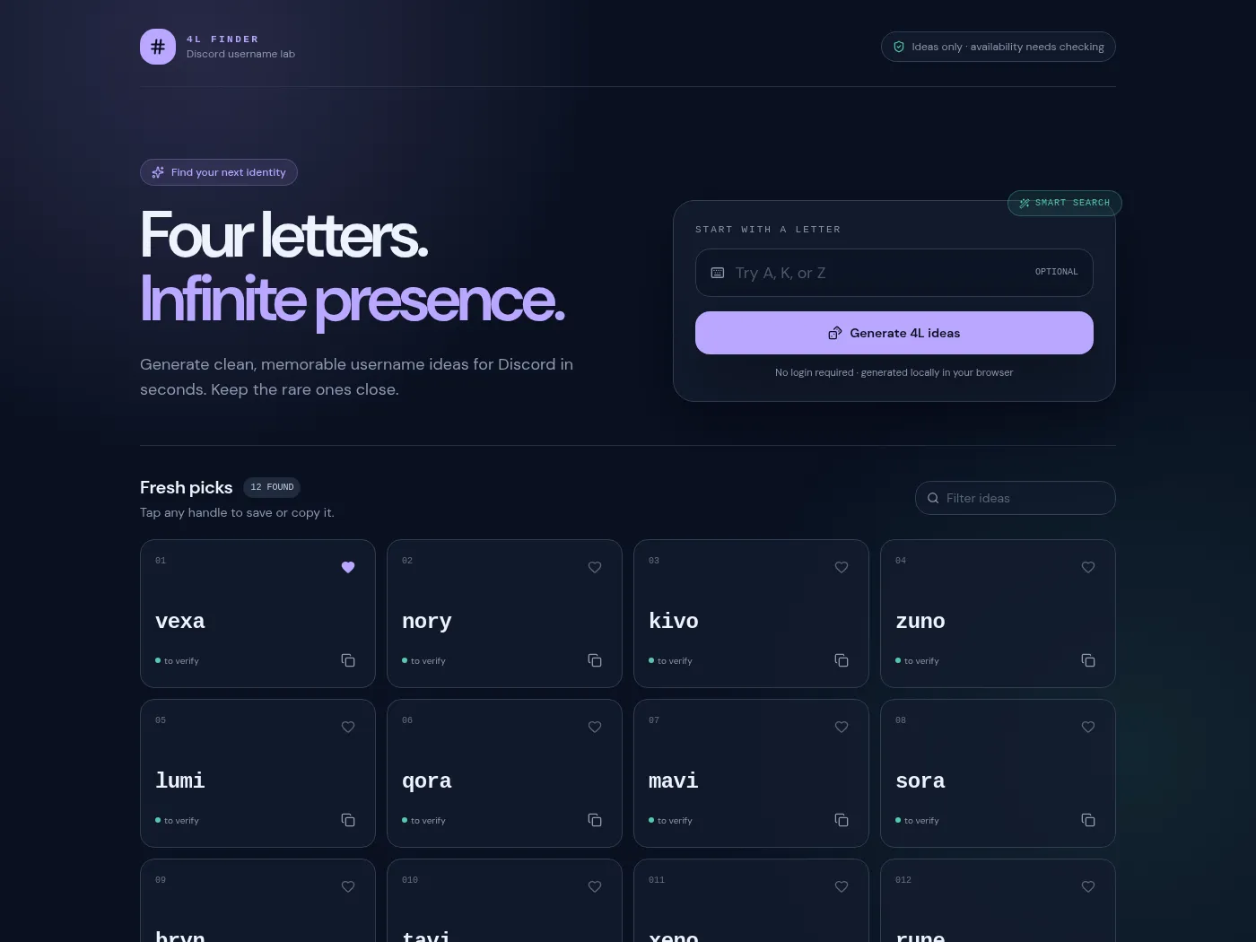 Discord 4L Finder