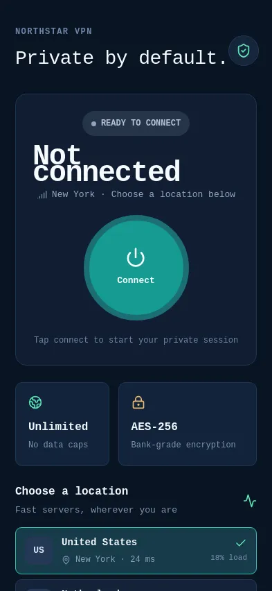 Unlimited VPN Mobile