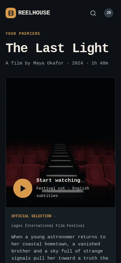 Indie Cinema Viewer
