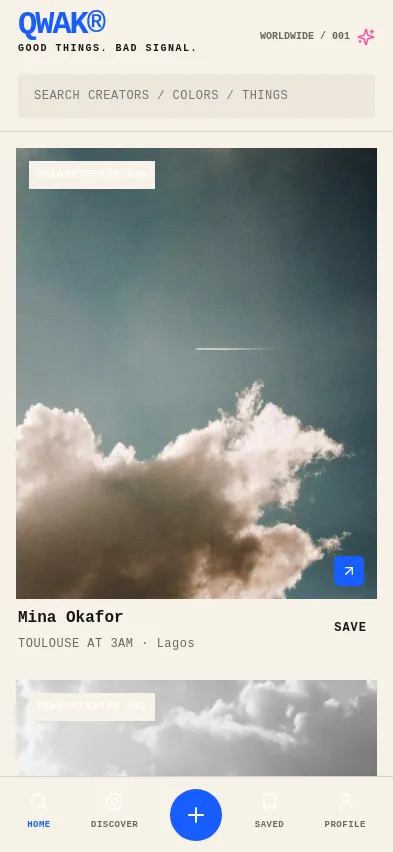QWAK Visual Social App