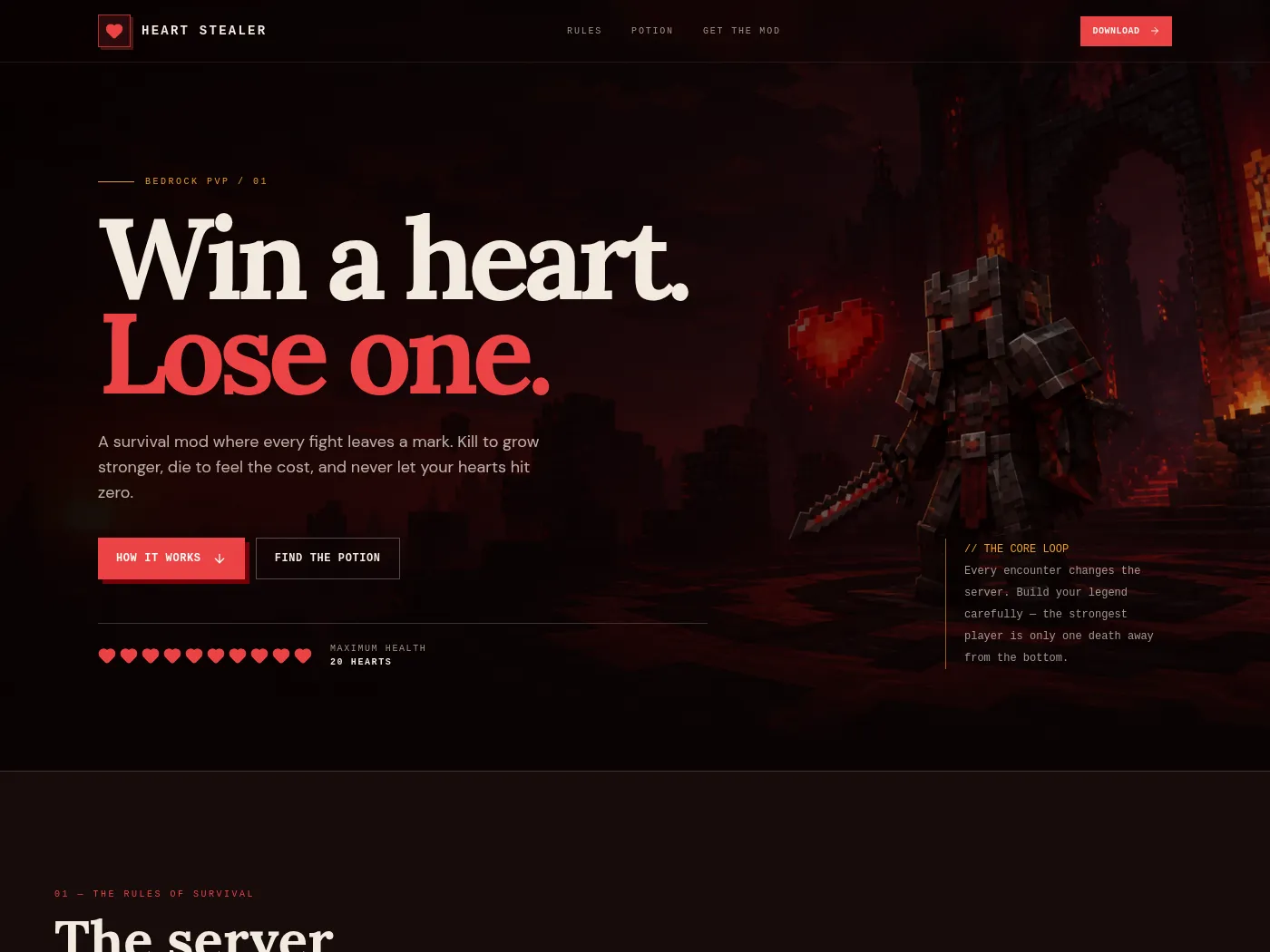 Heart Stealer Mod