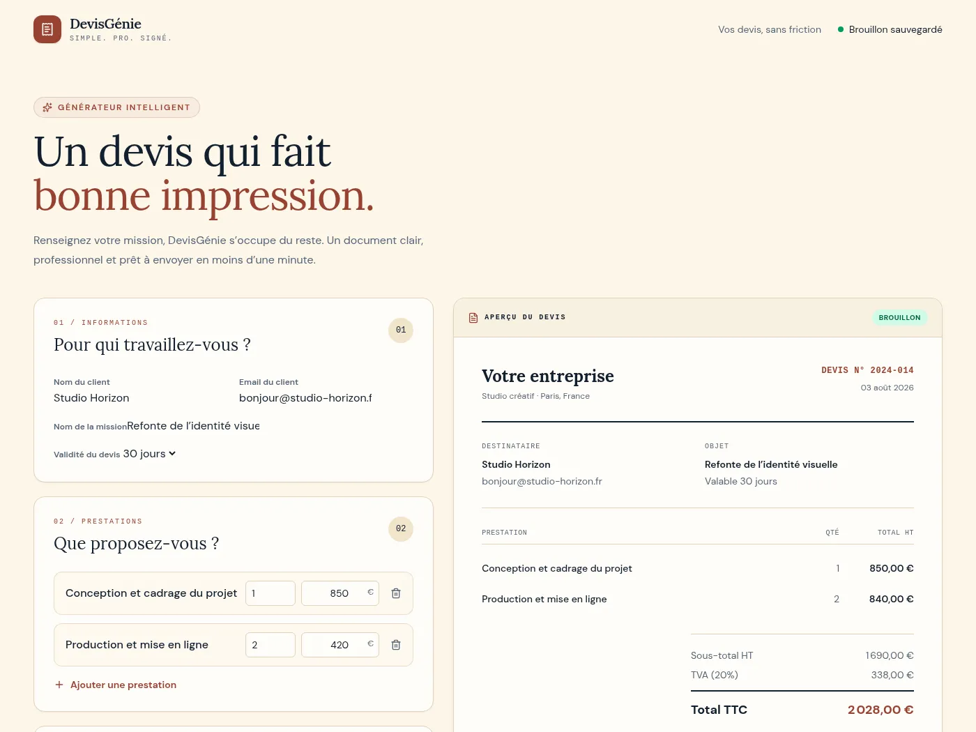 DevisGenie
