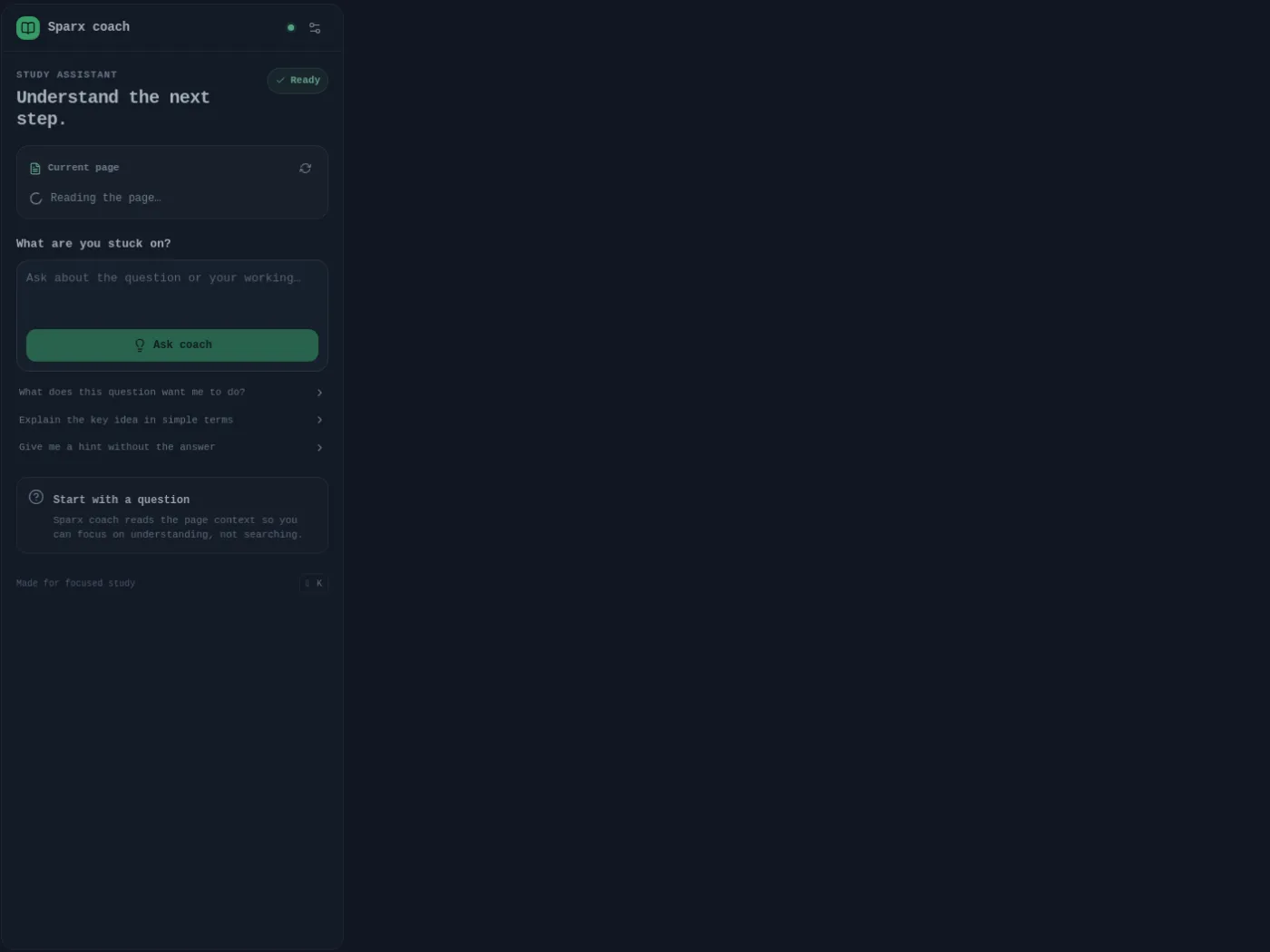 Sparx AI Assistant