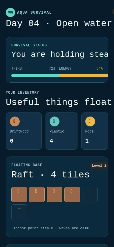 Aqua Survival Quest