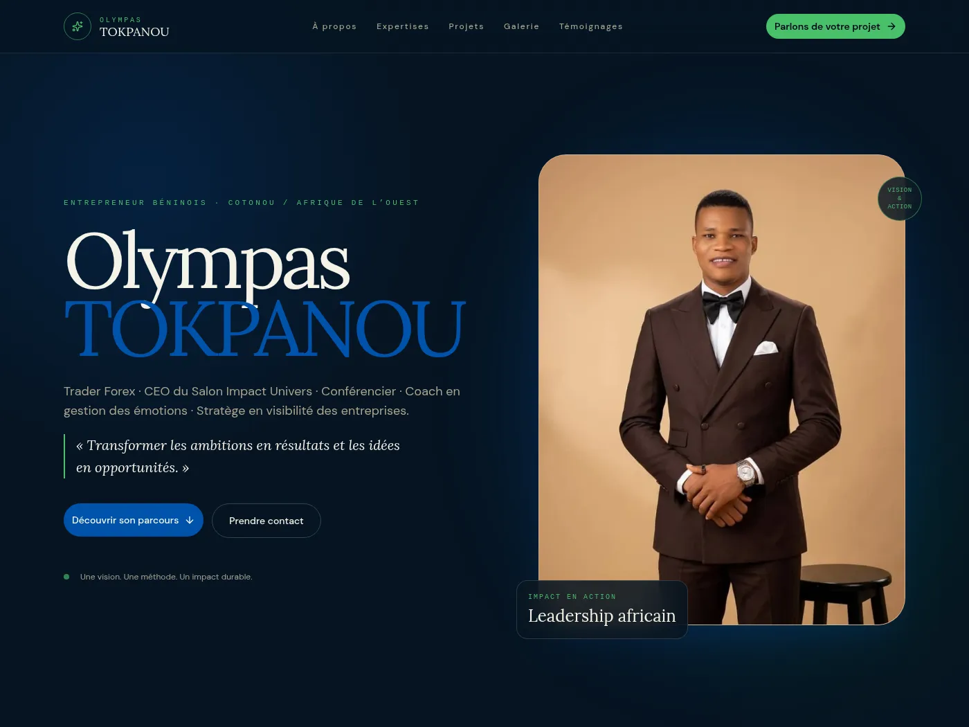 Olympas Premium Web Profile