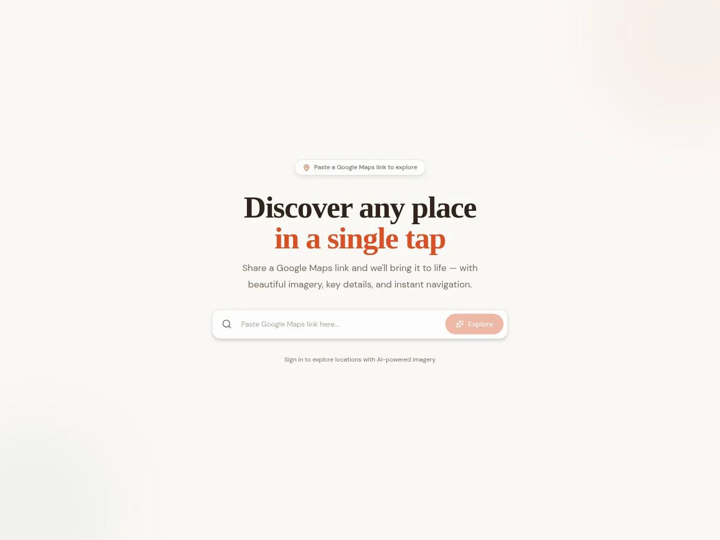 Local Maps Info Page