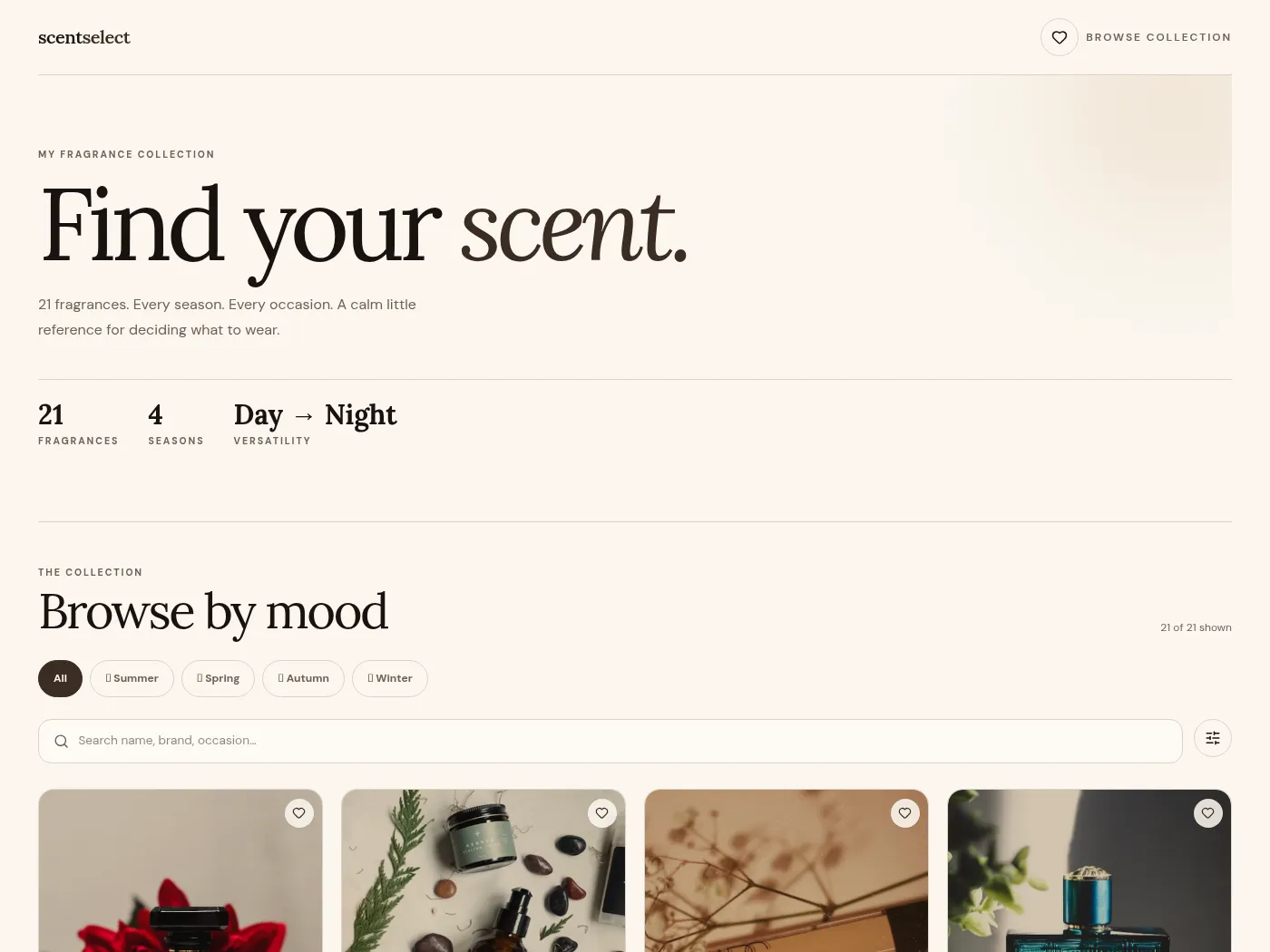 ScentSelect Collection