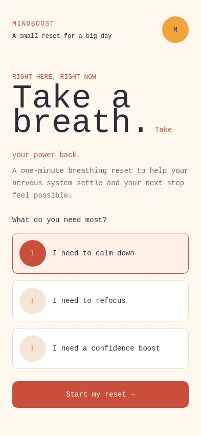 MindBoost Mobile
