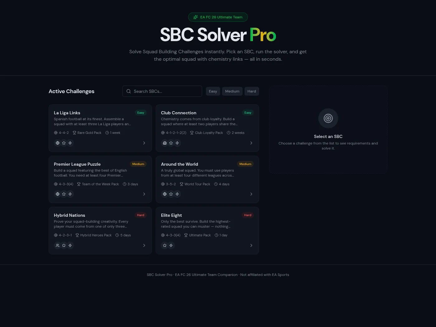 SBC Solver Pro