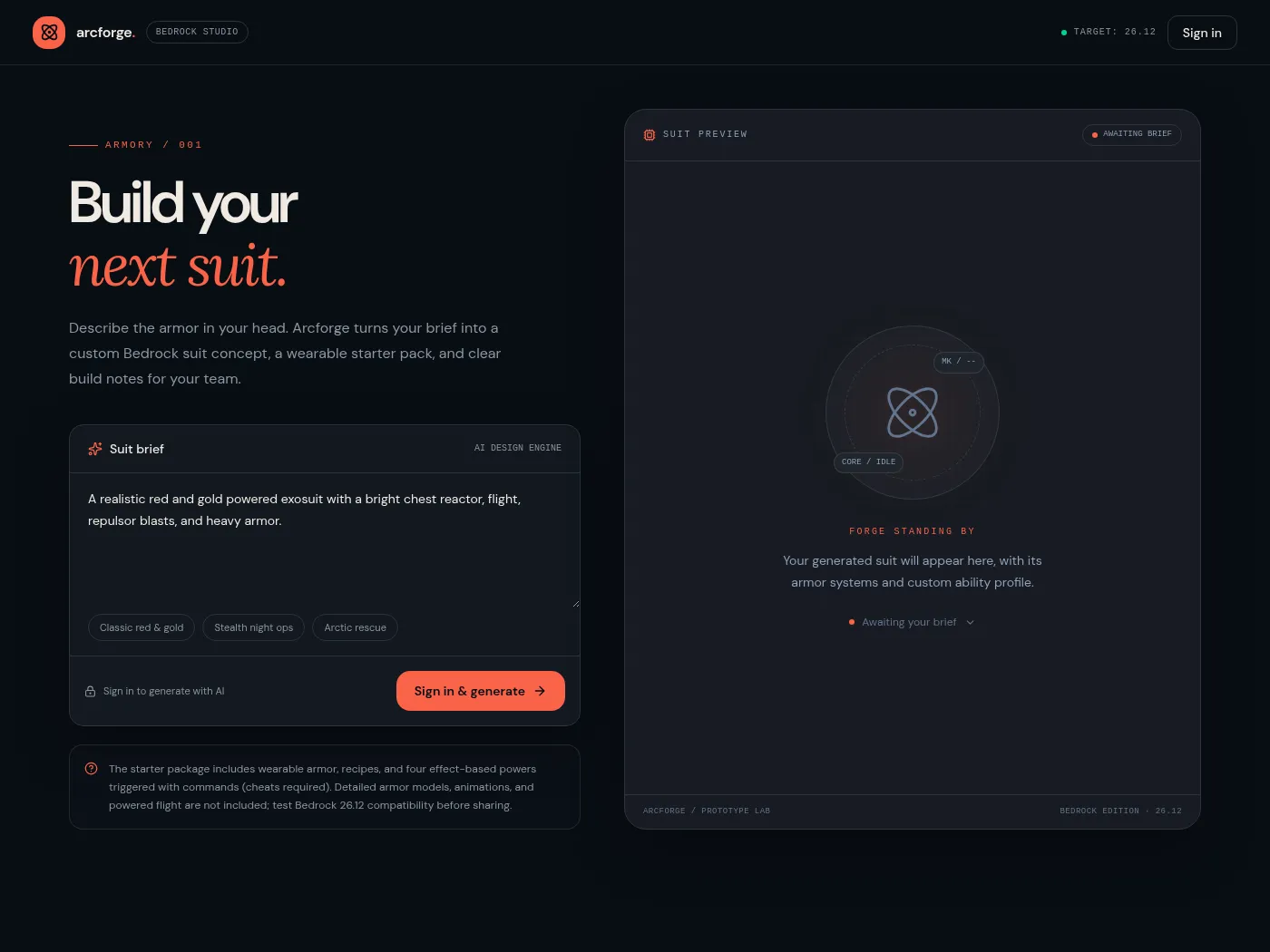 MineAI Addon Generator