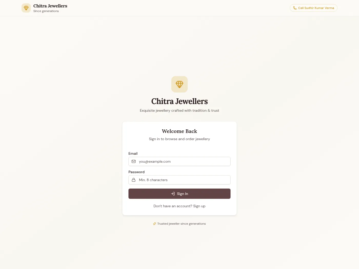 Chitra Jewellers Shop