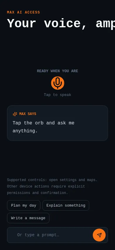 Max AI Access