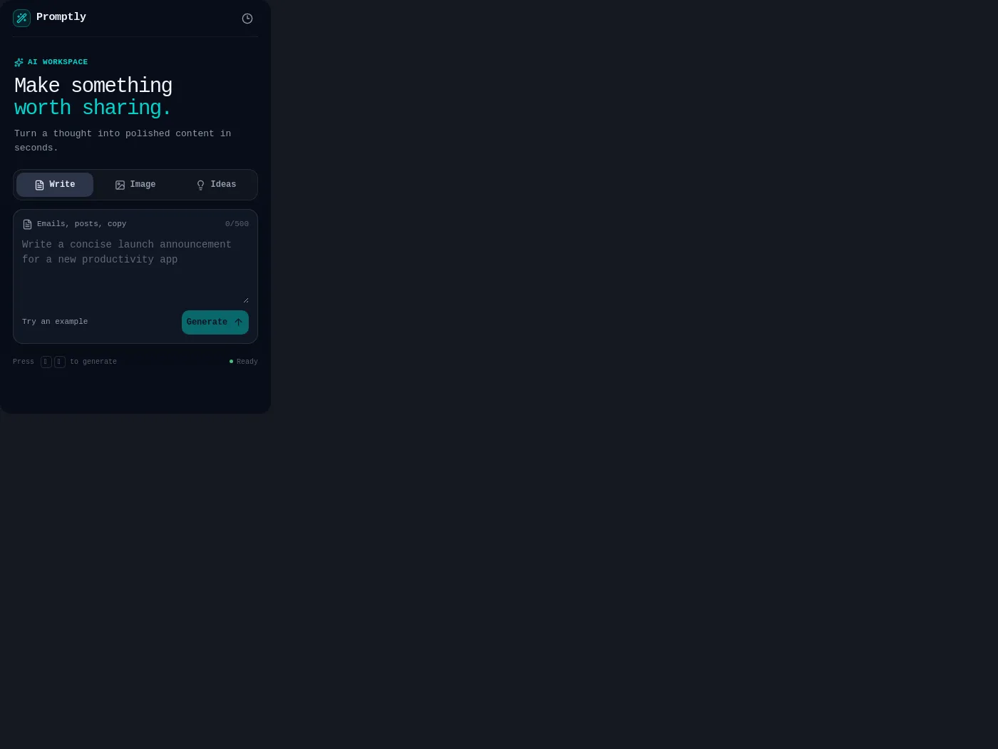 AI Content Generator