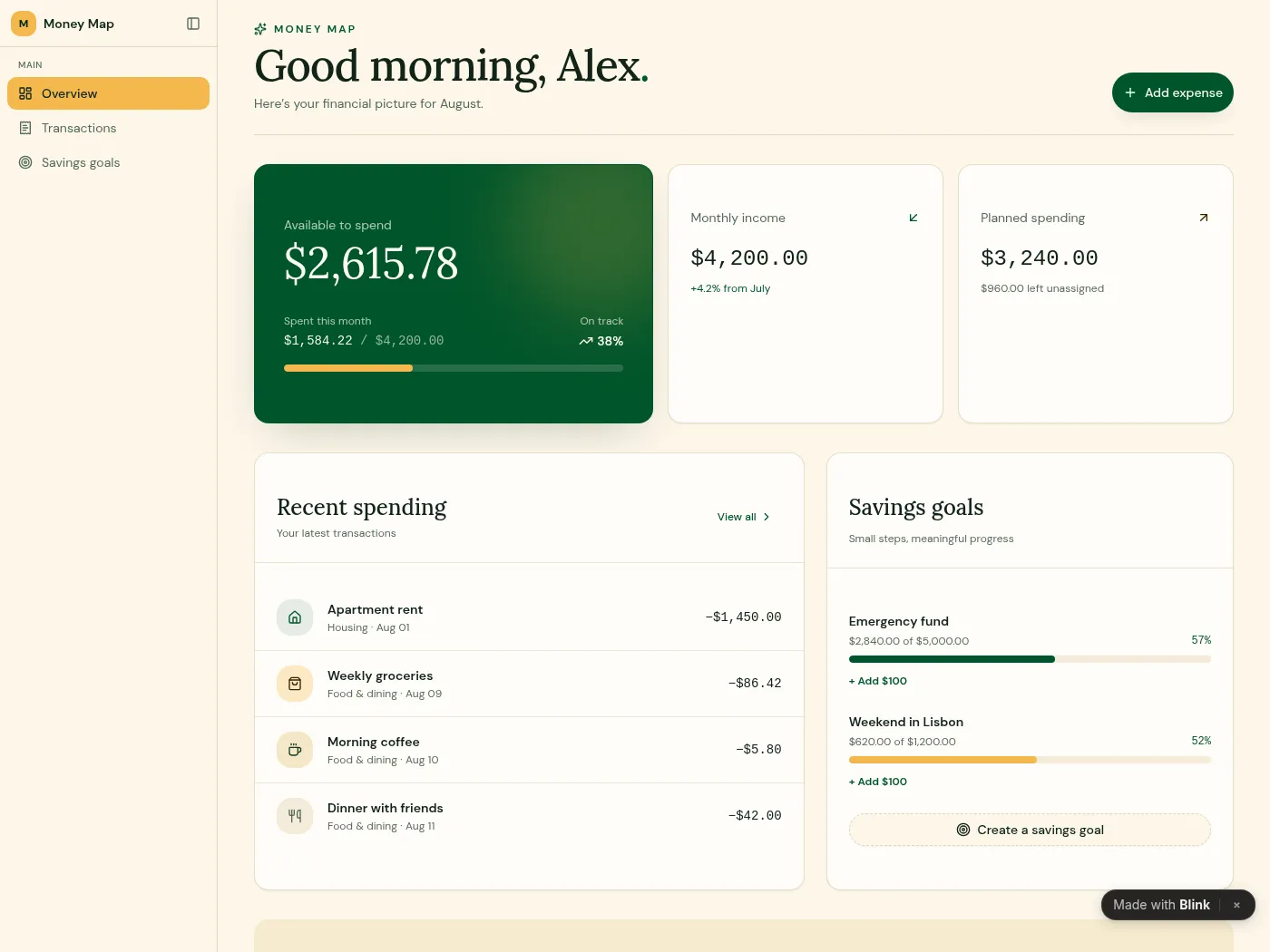 Smart Budget Planner