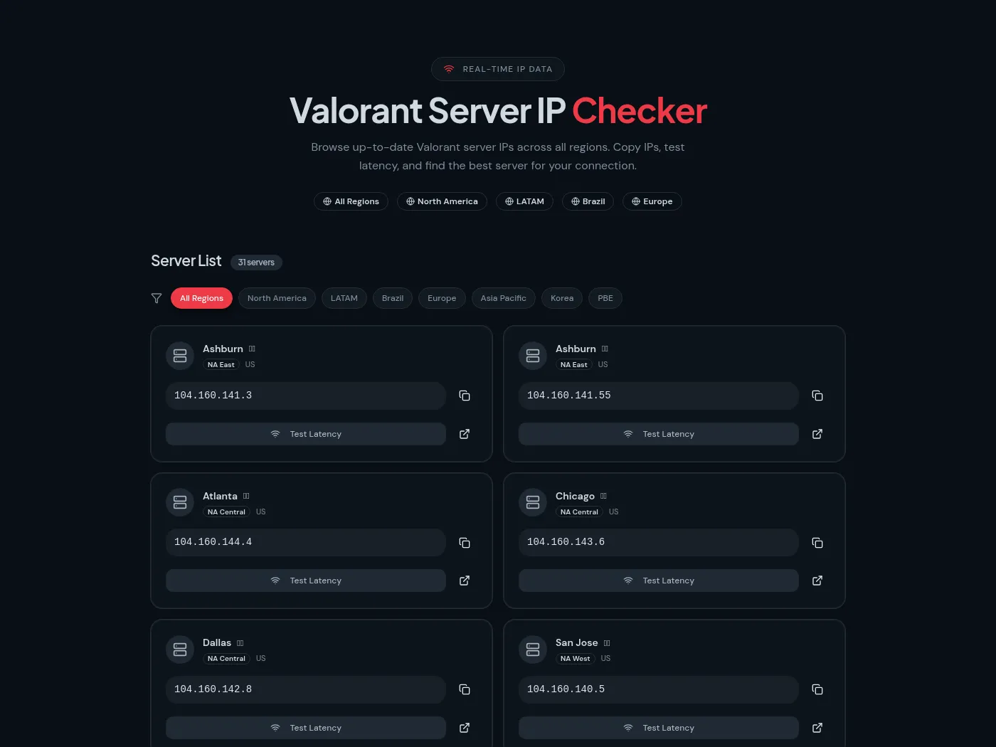 Valorant IP Checker