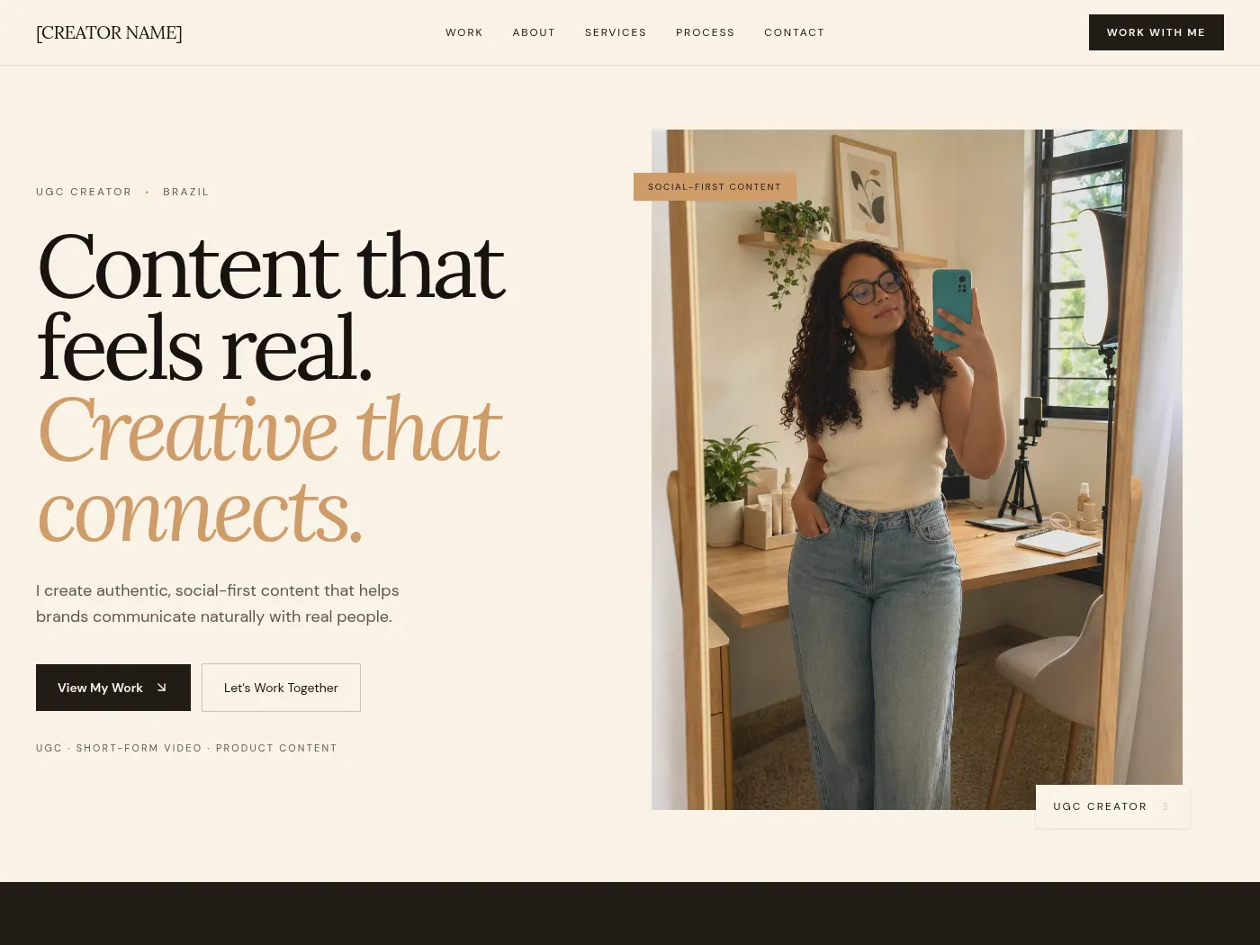 UGC Creator Portfolio