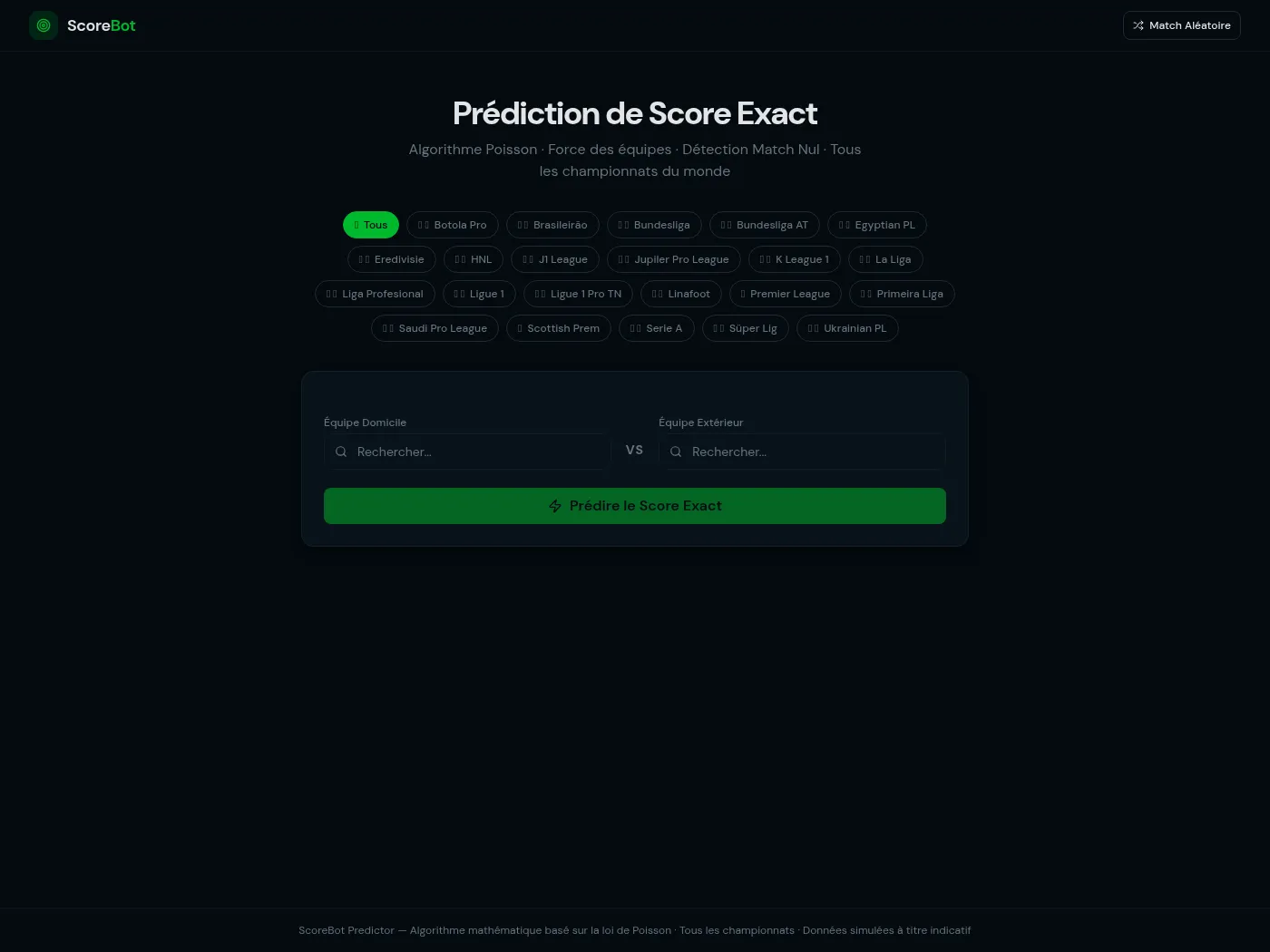 ScoreBot Predictor