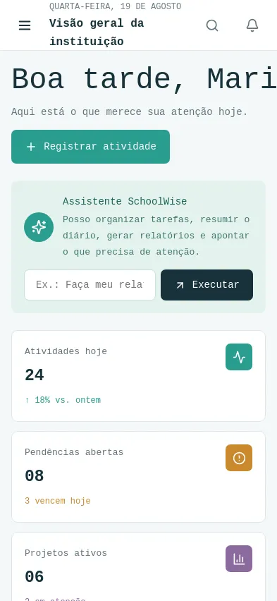 SchoolWise AI Manager