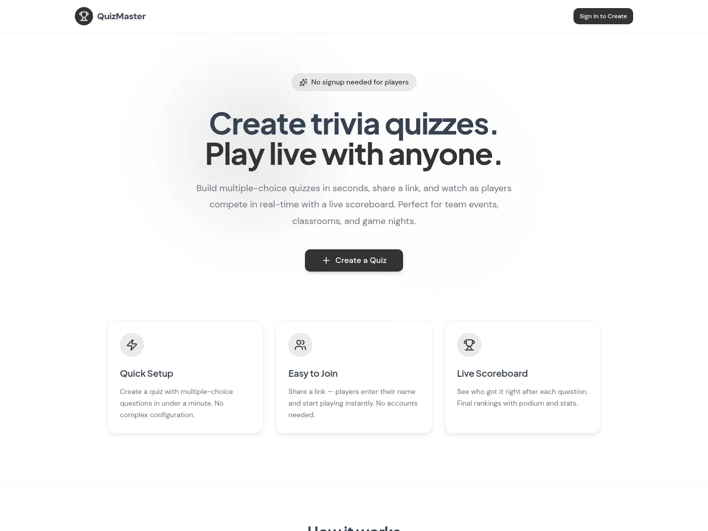 QuizMaster Live