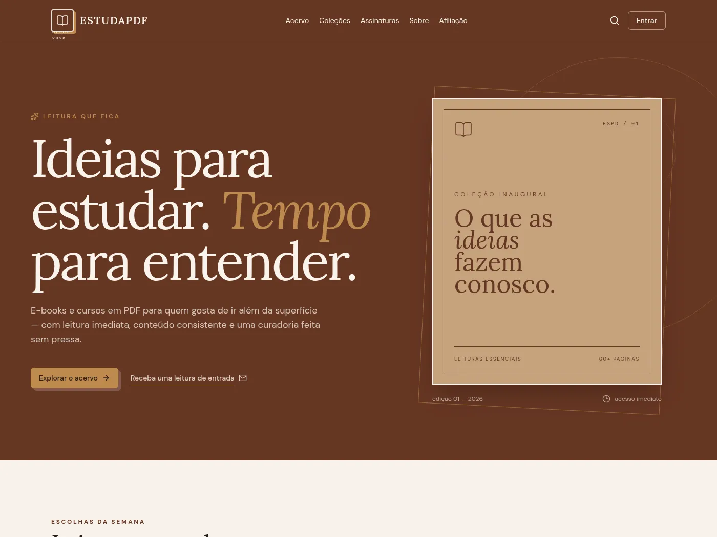 EstudaPDF Elegance Site