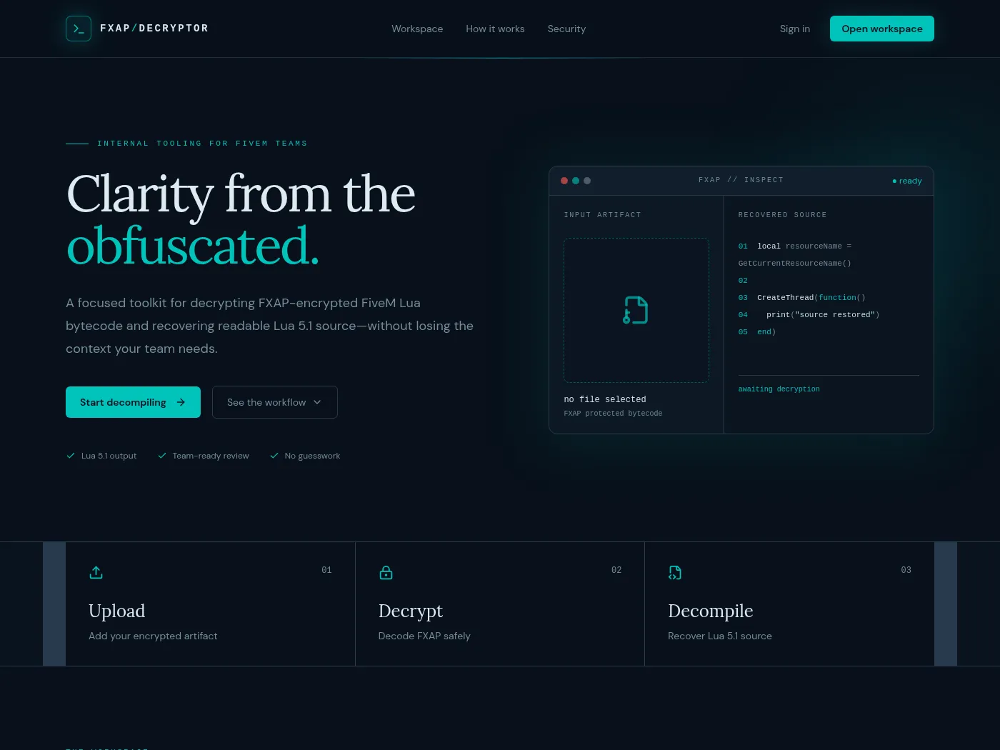 FiveM FXAP Decryptor