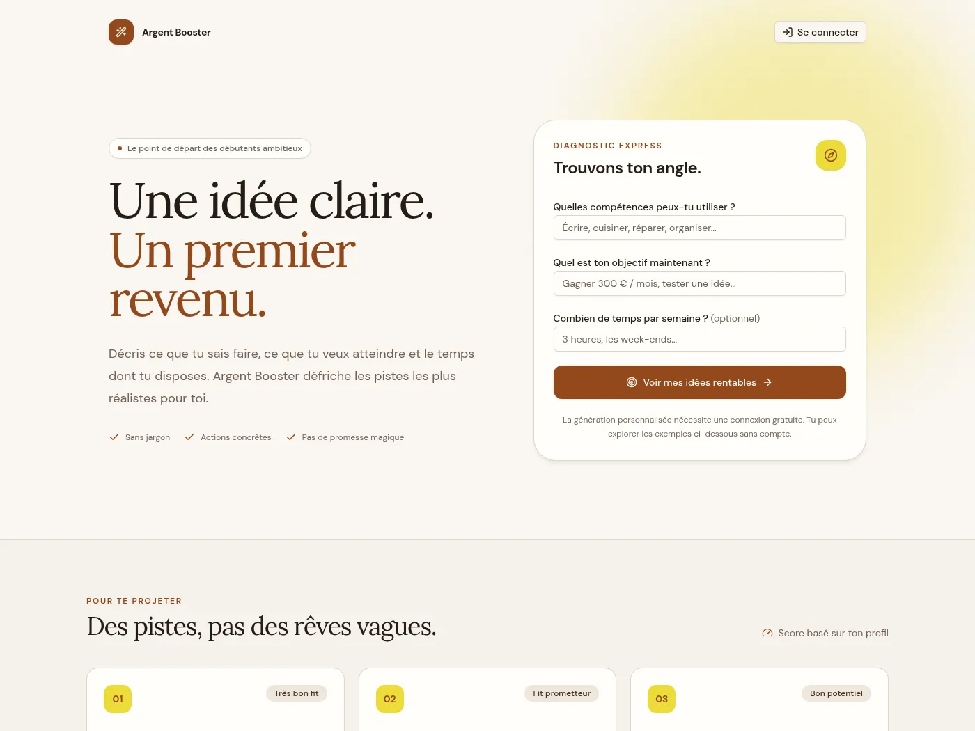 App Argent Booster