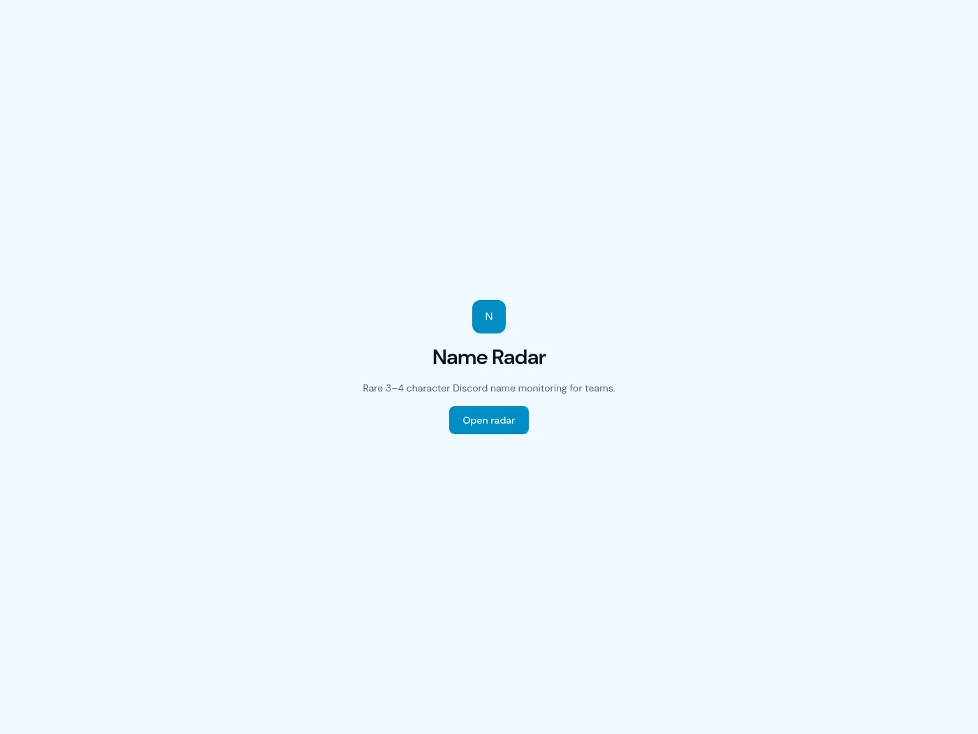 Discord Name Sniper AI
