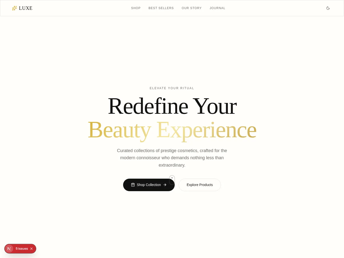 Luxe Beauty Shop
