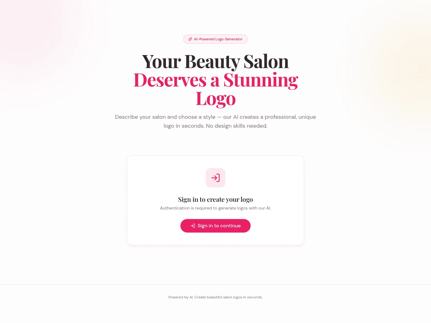 Beauty Salon Logo Maker