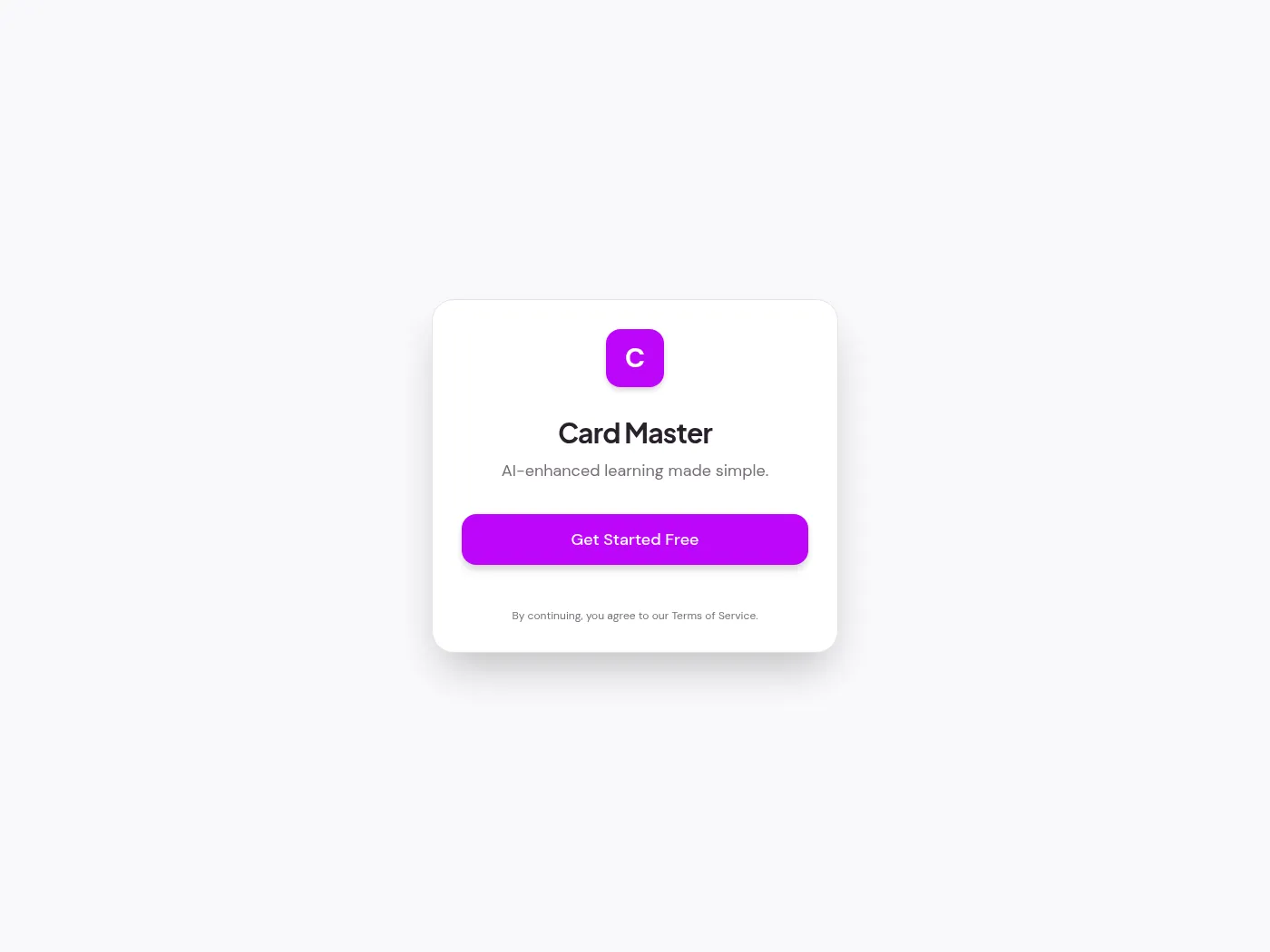 EdTech Card Master