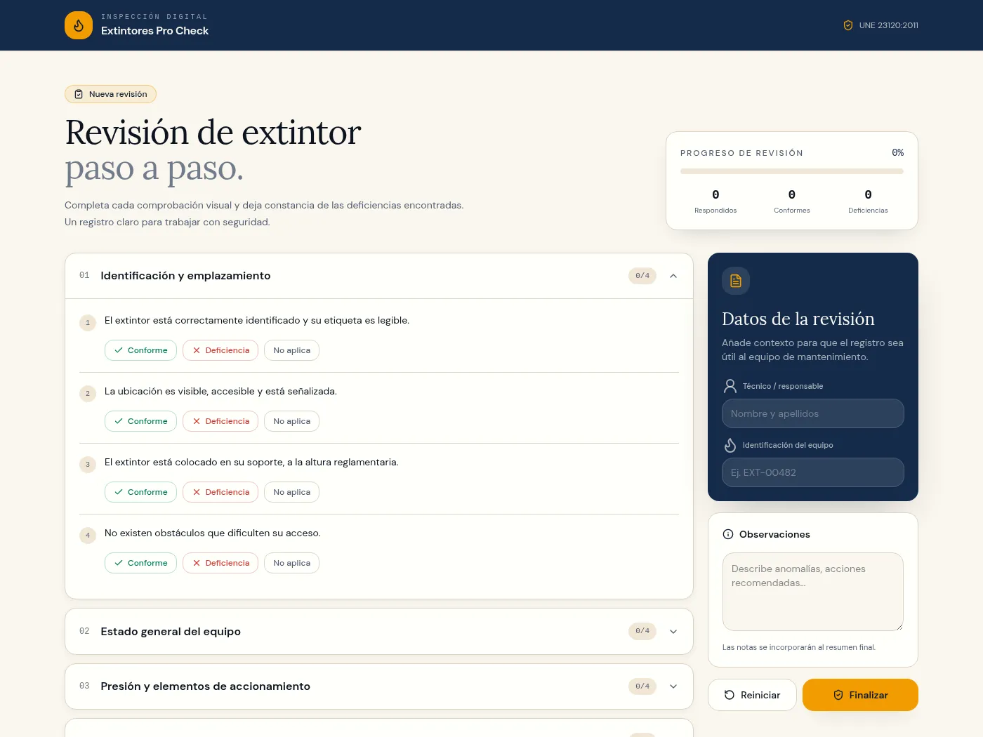 Extintores Pro Check
