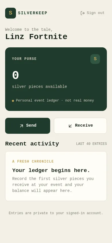 LARP Wallet App
