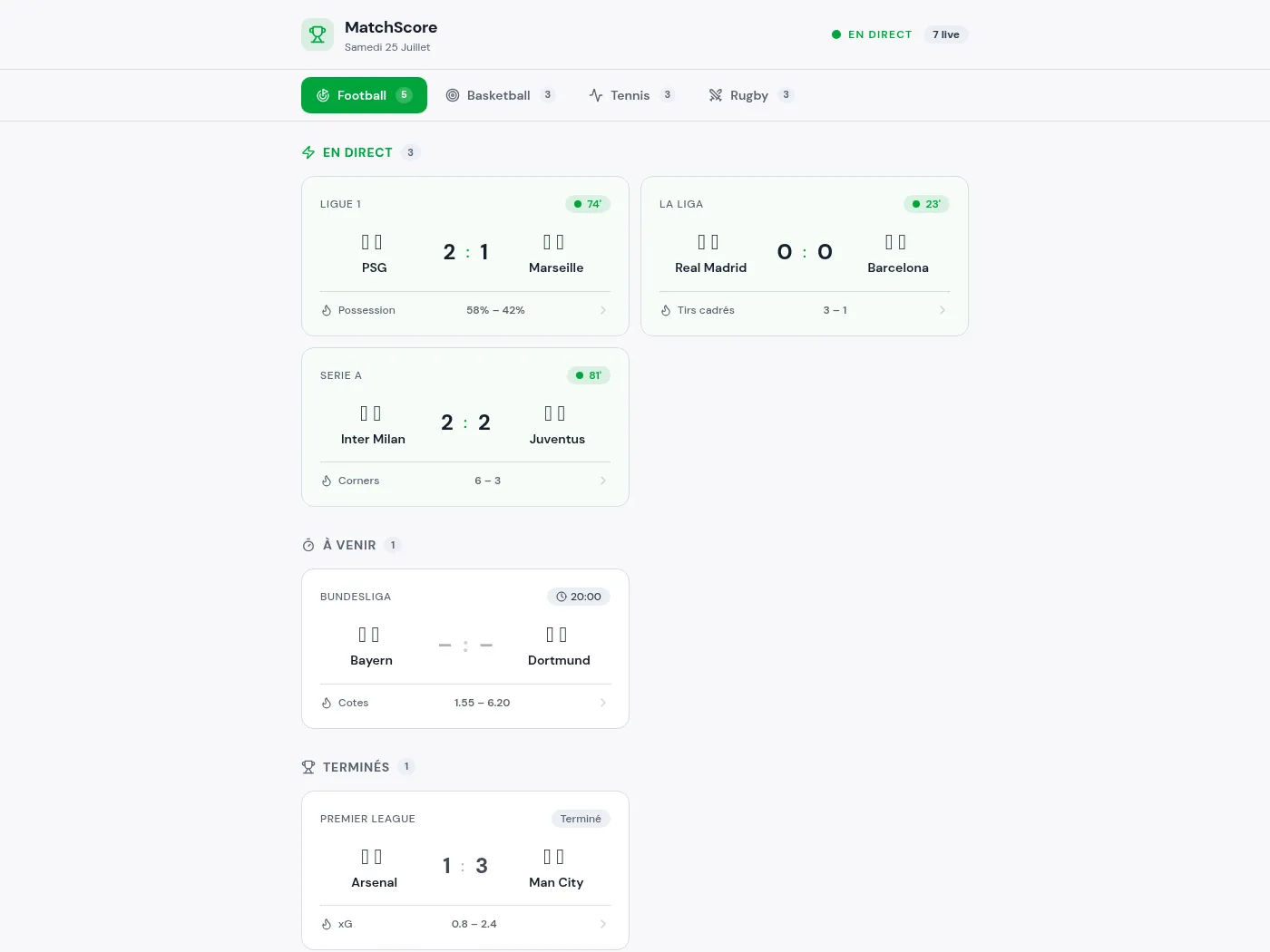 MatchScore Viewer