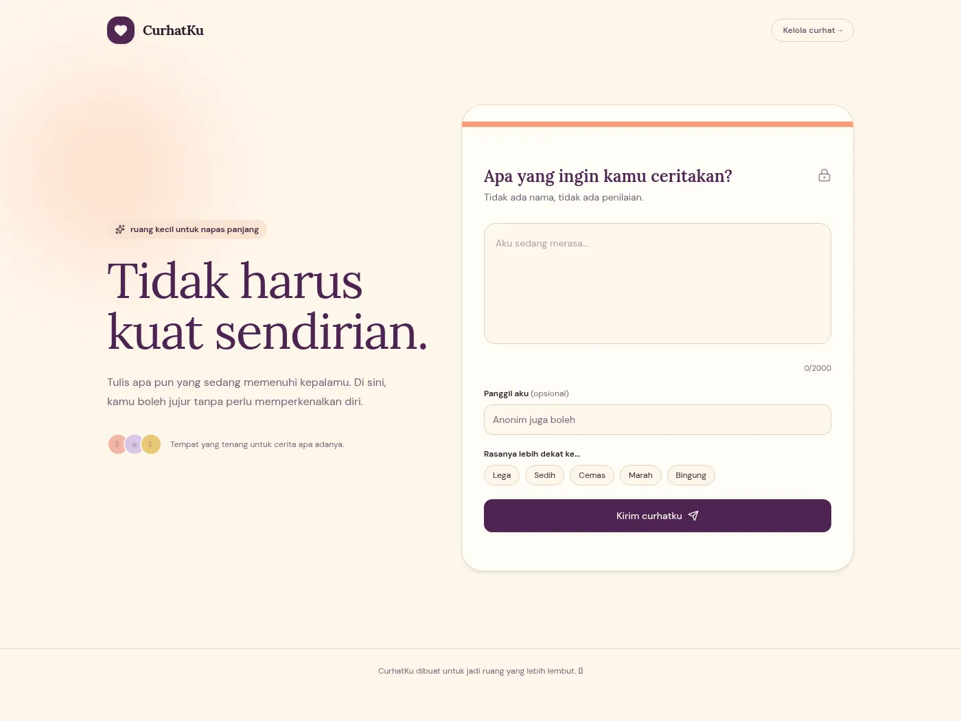 CurhatKu Web