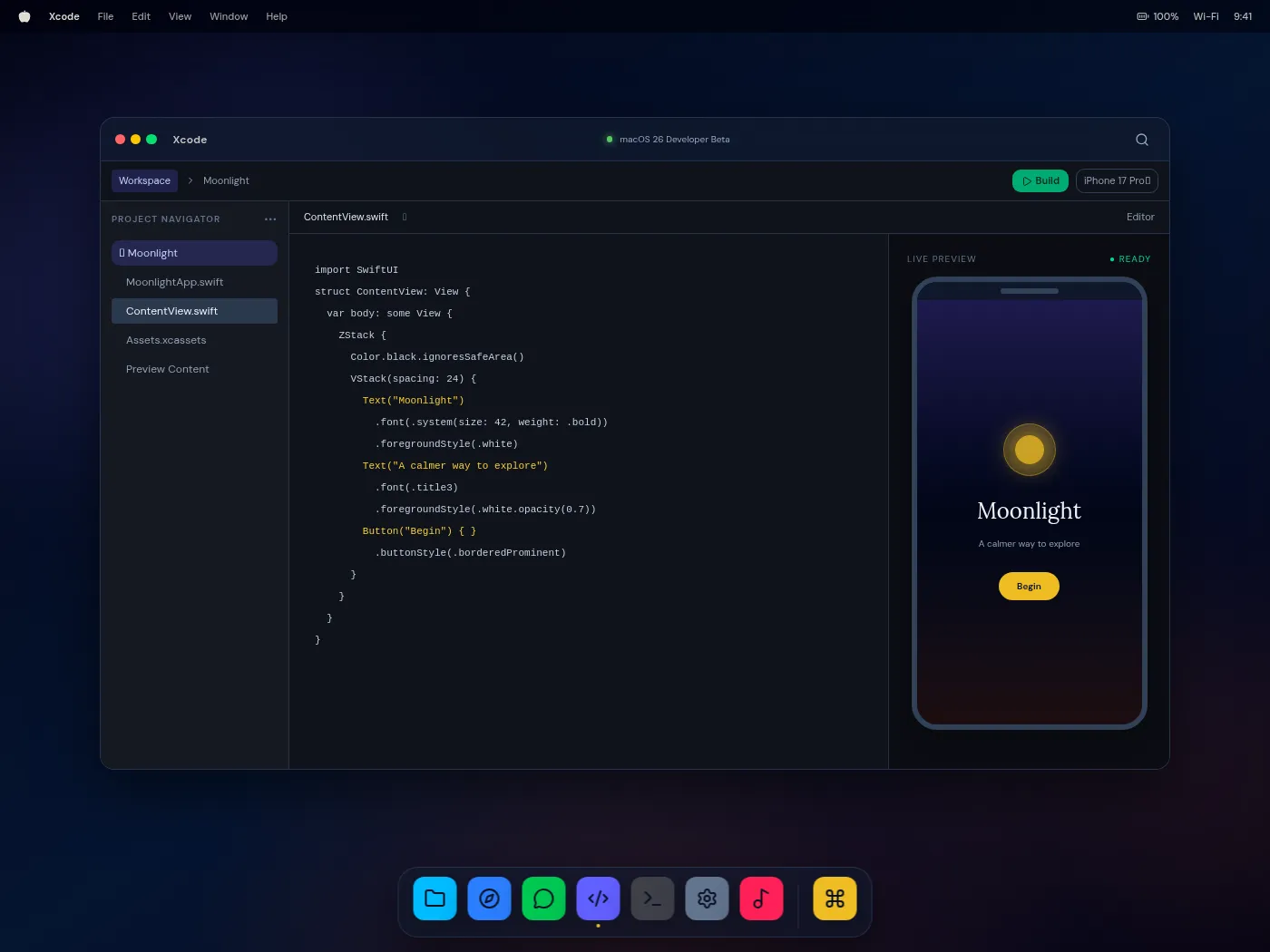 macOS 26 Web Simulator