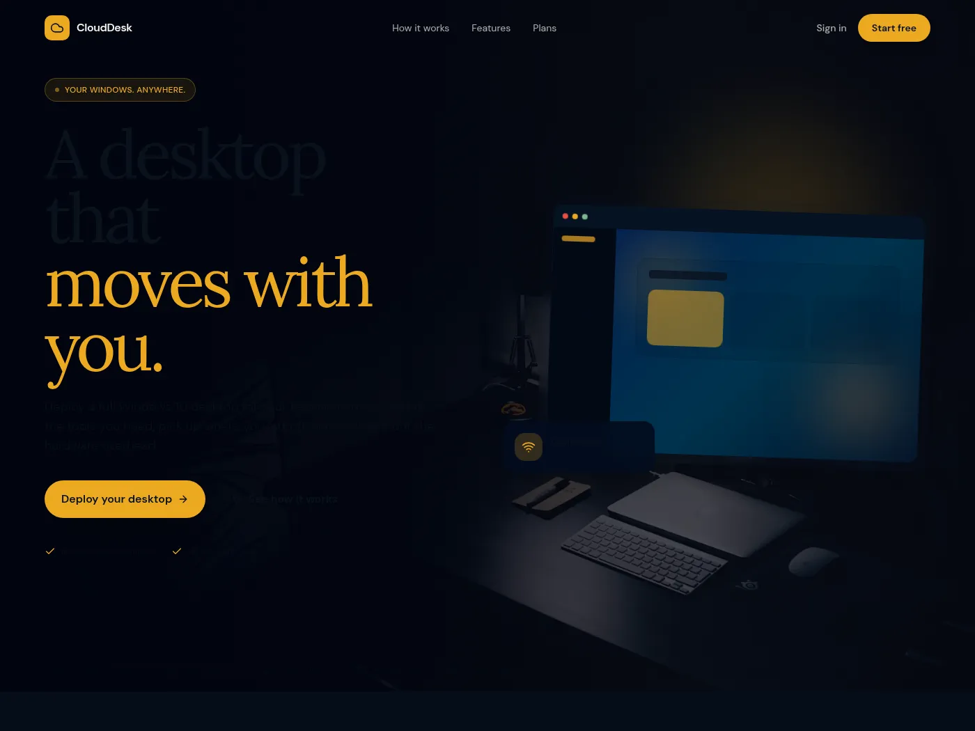 Cloud Windows Desktop Hub