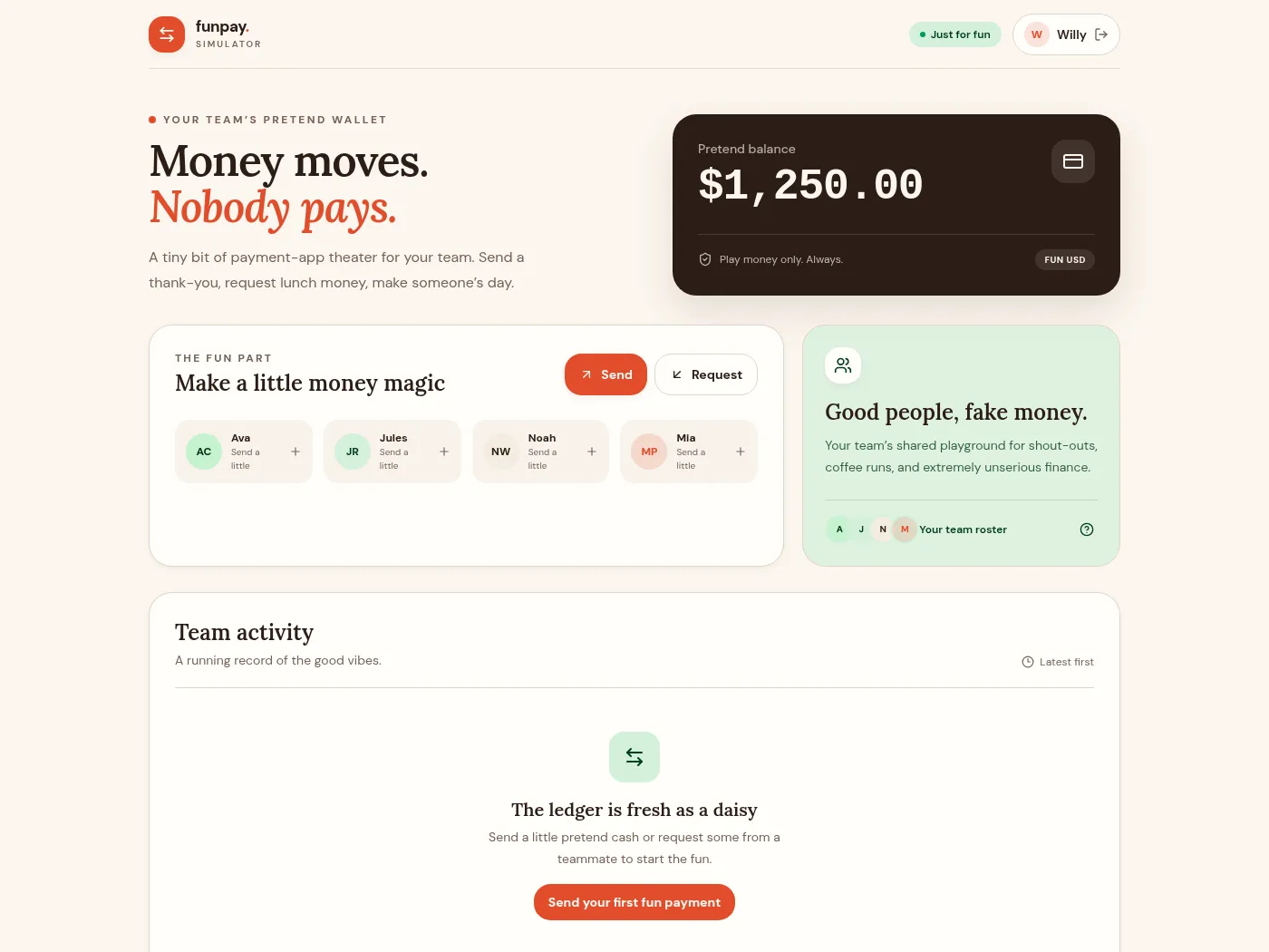 FunPay Simulator