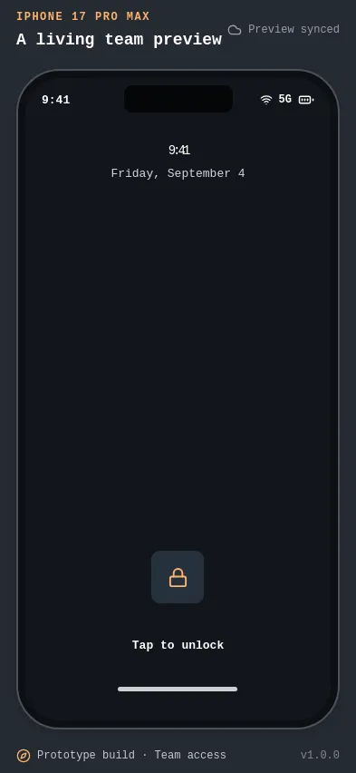 iPhone 17 Pro Max Simulator