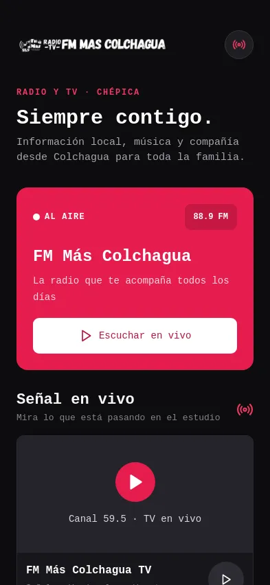 FM Más Colchagua App