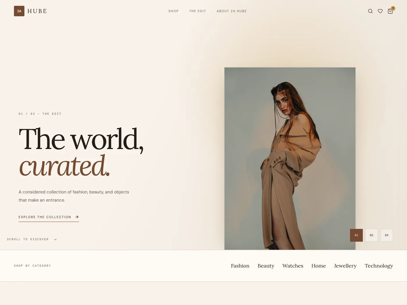 ZA HUBE Luxury Marketplace