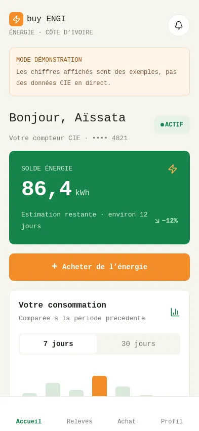 Buy ENGI Energy App