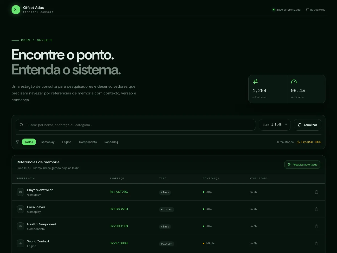 CODM Offset Finder