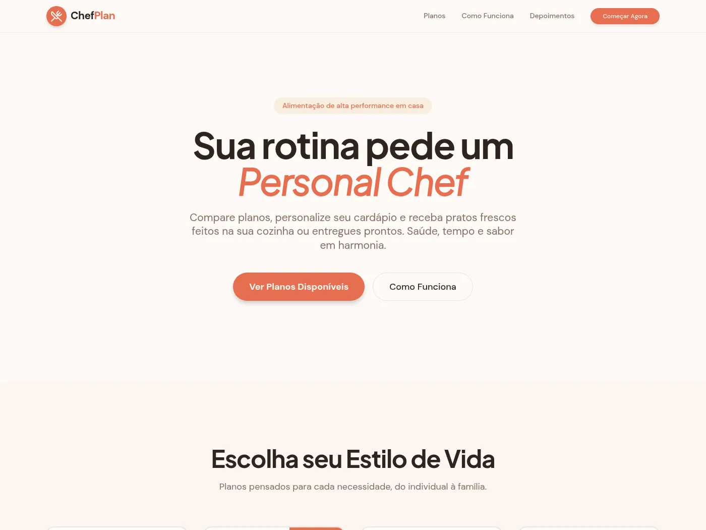 Chef Plan Selector