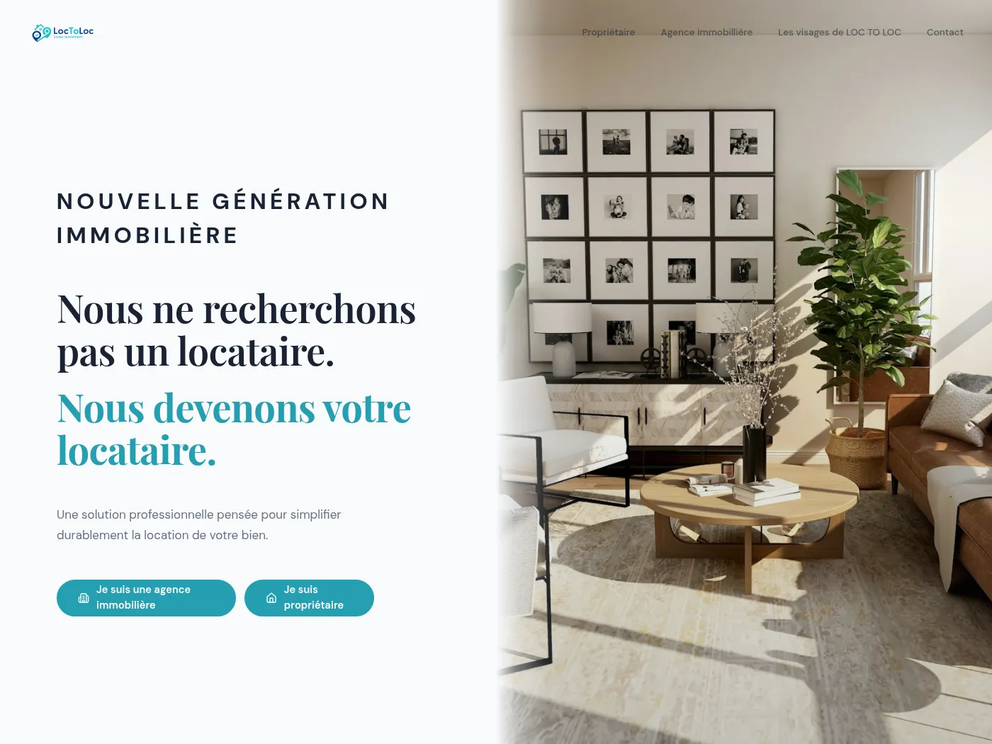 LOCTOLOC Site Vitrine